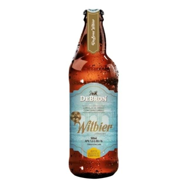 CERVEJA DEBRON WITBIER 500ML | Deskontão Atacado