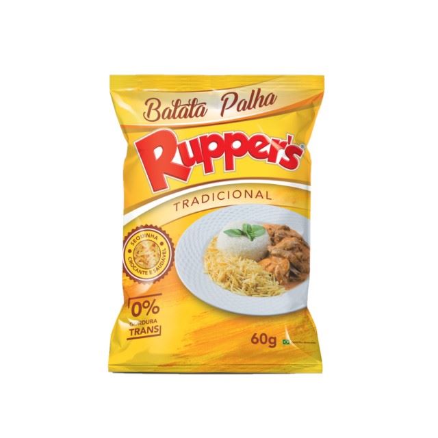 BATATA PALHA RUPPERS TRADICIONAL 60G | Deskontão Atacado