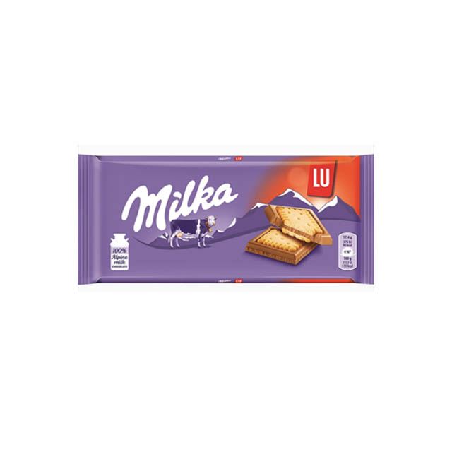 CHOCOLATE LU MILKA 87G | Deskontão Atacado