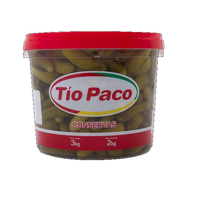 PICKLES TIO PACO BA 2KG | Deskontão Atacado